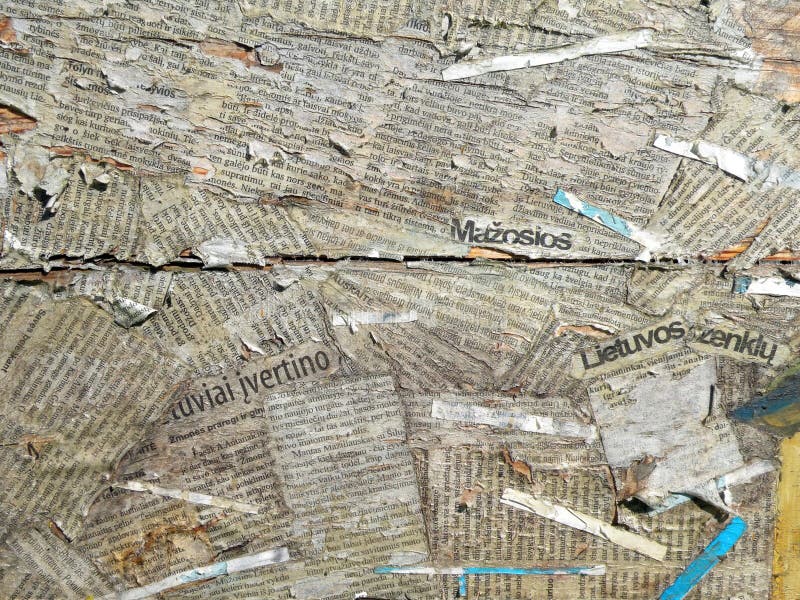 Cut newspaper pattern stock photo. Image of macro, view - 35754126