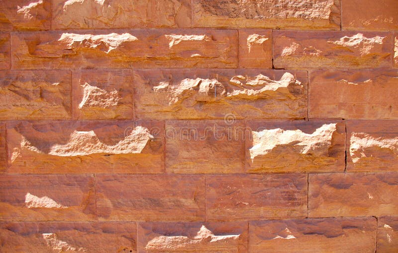 Old Cut Stone Wall Building Foundation Stock Image - Image of cement ...