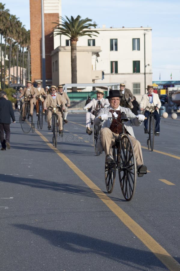 Cycling Through History Exhibition Two Old Cycle Editorial Photo ...