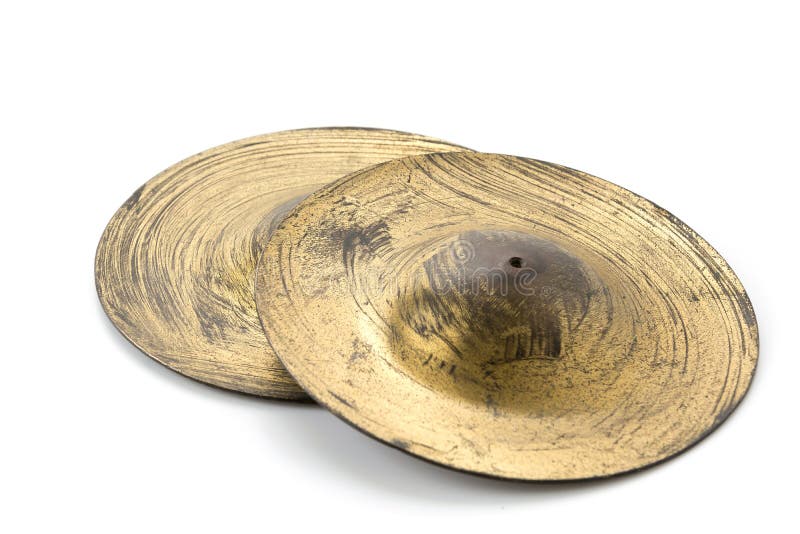 Old cymbals stock photo. Image of entertainment, music - 74762300