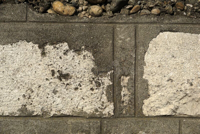 Old damaged concrete wall. stock photo. Image of concrete - 110689124