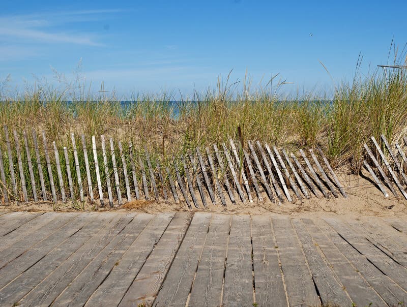 Old damaged fence stock photo. Image of outdoors, beach - 77405196