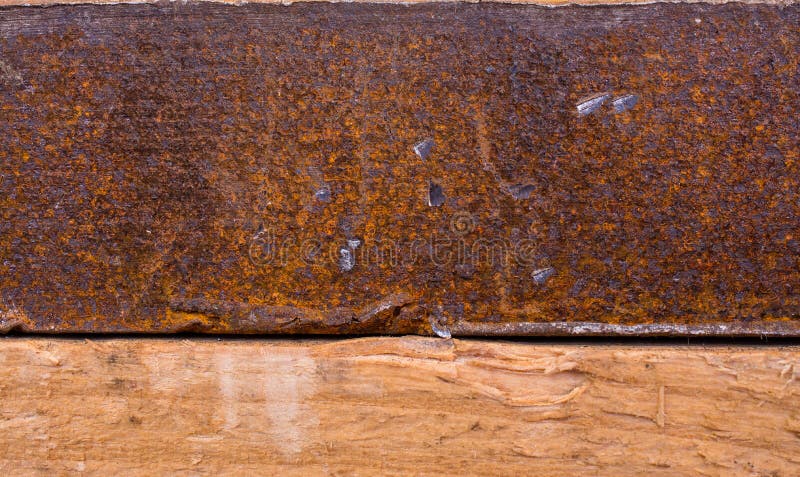 Old damaged rusty metal stock image. Image of metal, dirt - 63961067