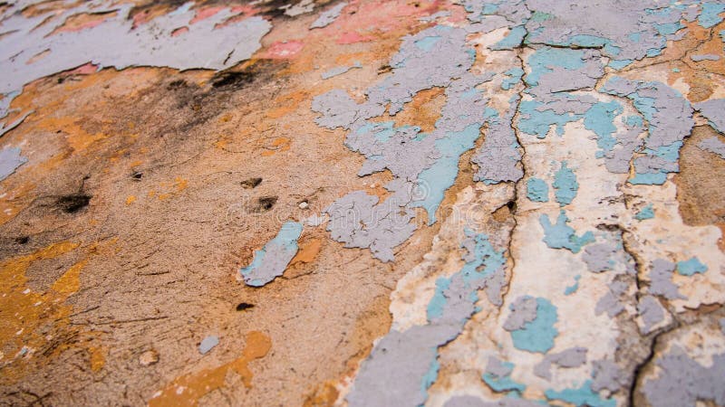 Old Damaged Wall with Paint Stock Photo - Image of dirty, grunge: 46354416