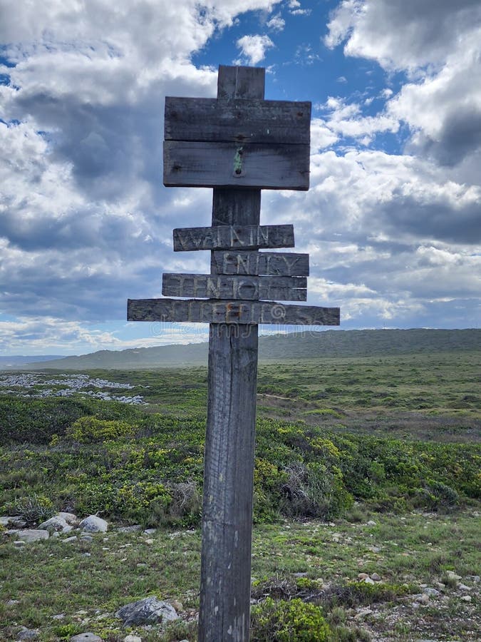 Old and Damaged Warning Sign at Beach Stock Photo - Image of beach ...