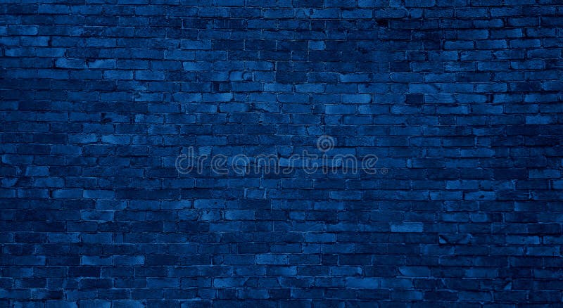 Old Dark Blue Brick Wall of an Old Architecture Building. Brick Wall ...