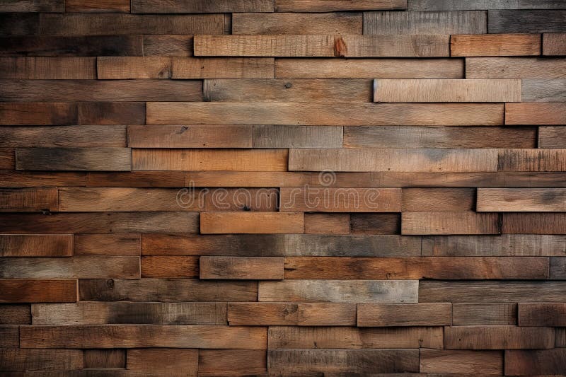 Old Dark Rustic Wood Floor Planks. Stock Image - Image of material ...