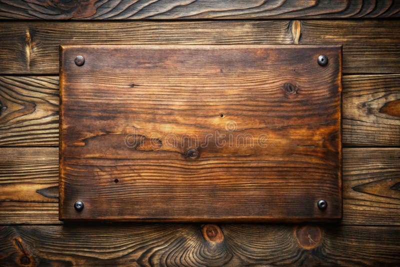 Old Dark Wood Plaque Texture Stock Illustration - Illustration of aged ...