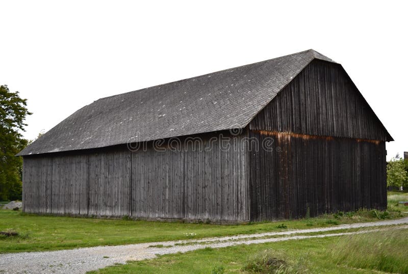 Old Dark Wooden Barn Storage Stock Photo - Image of dark, pink: 54024522