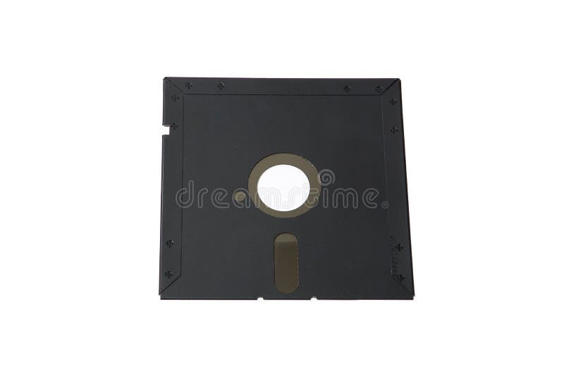 Old Data Storage System: Single Floppy Disk 5 Stock Image - Image of ...