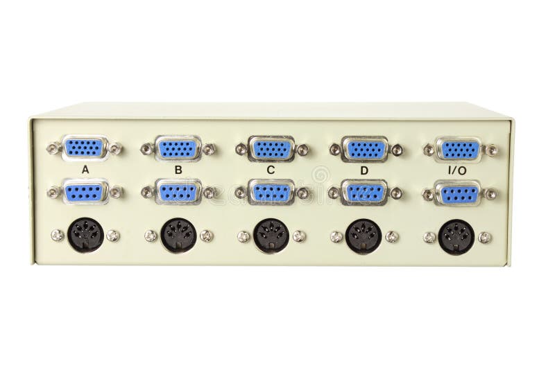 Old Data Transfer Box stock image. Image of computer - 32008781