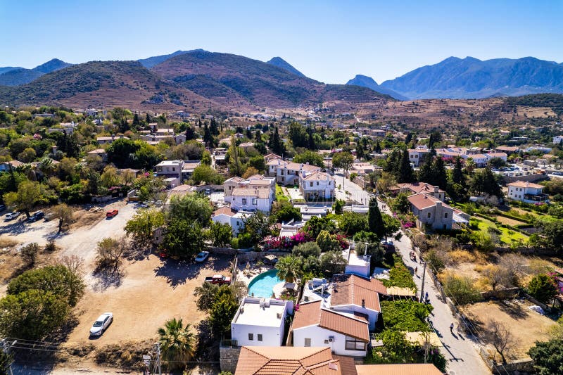 Old Datca District (Eski Datca) in Mugla, Turkey. Stock Image - Image ...