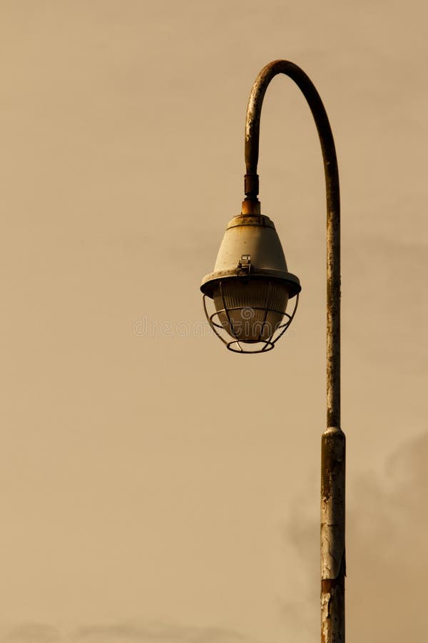 Old dead street lights stock image. Image of lighting - 260198799