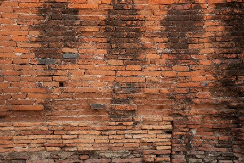 Old decay brick wall stock photo. Image of retro, brick - 89744114
