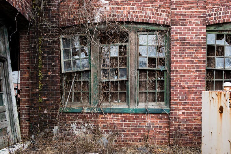Old Decaying Brick Building Stock Photo - Image of fort, hook: 156314670