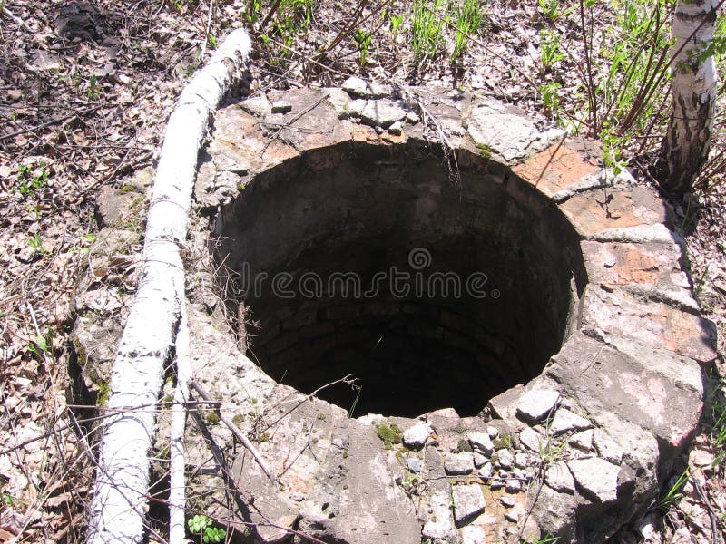 Old Deep, Round the Well To the Sewers Under the Earth a Dangerous Pit ...