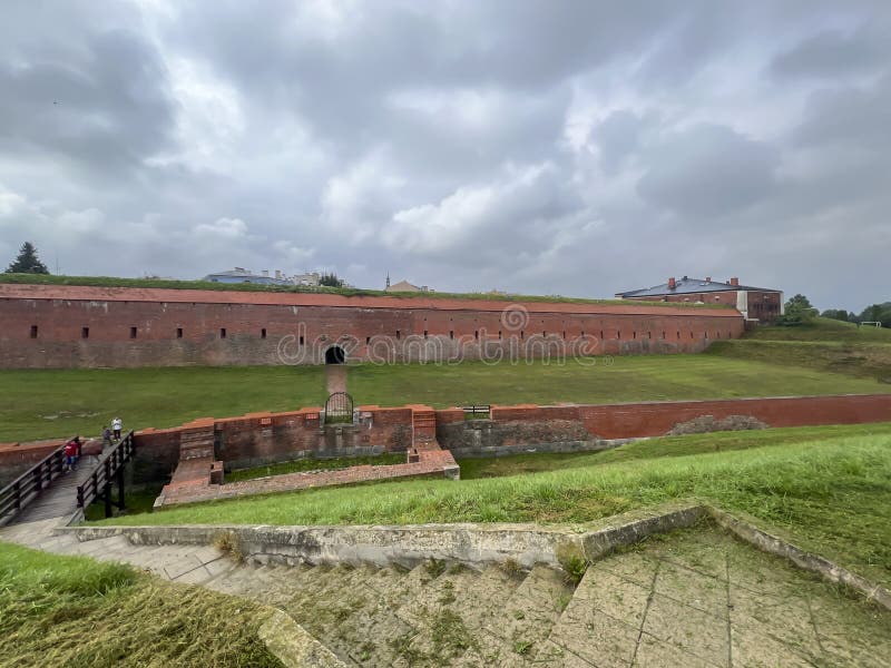 Defensive Walls and Roofs in Town Murten Stock Image - Image of ...