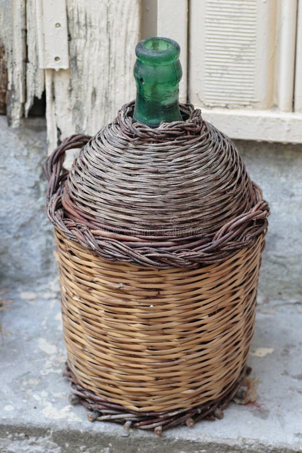 Old demijohn stock photo. Image of carboy, glass, bottle - 309844986