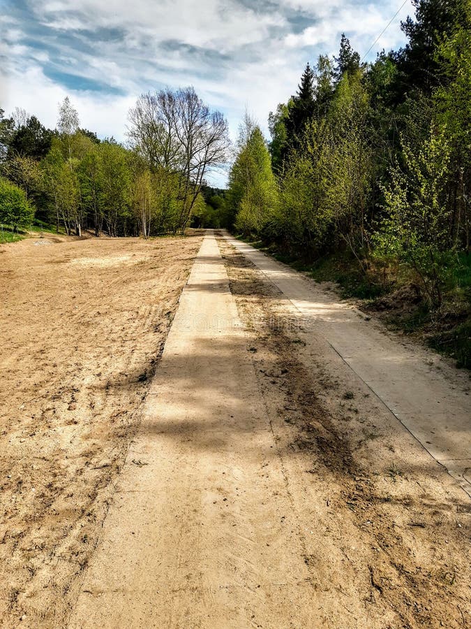 Old desert road stock photo. Image of spain, dirt, adventure - 182261082