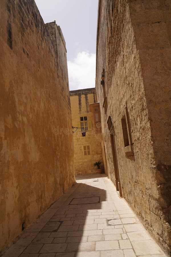 Old town alley stock photo. Image of town, september - 116257628