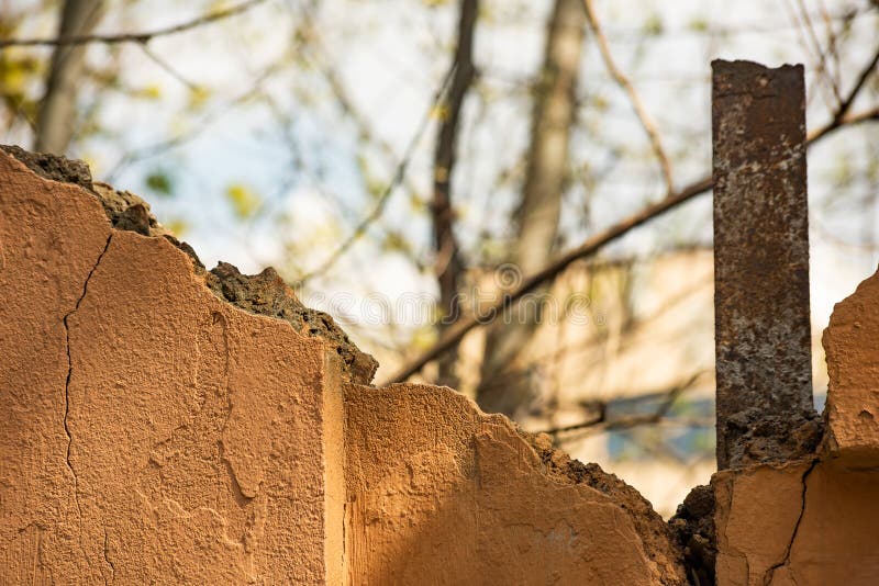 Destroyed concrete texture stock image. Image of backdrop - 123487225