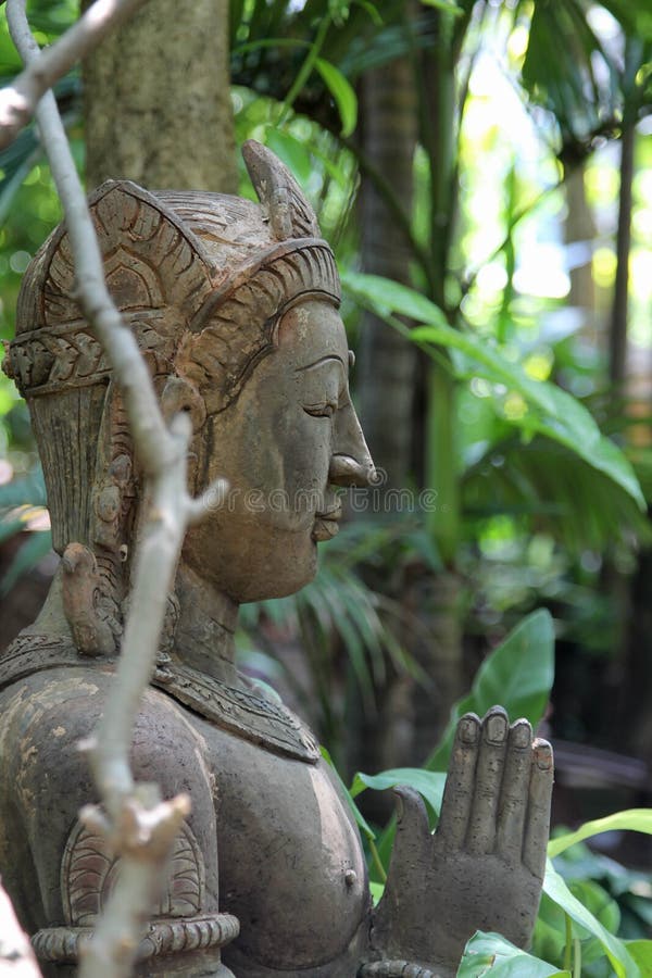 Old deva statue stock photo. Image of architecture, design - 122995484