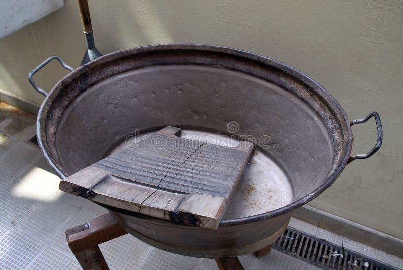 The old device for washing stock photo. Image of outdated - 60434916
