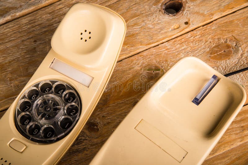 Old dial phone stock image. Image of worn, telephone - 168319355