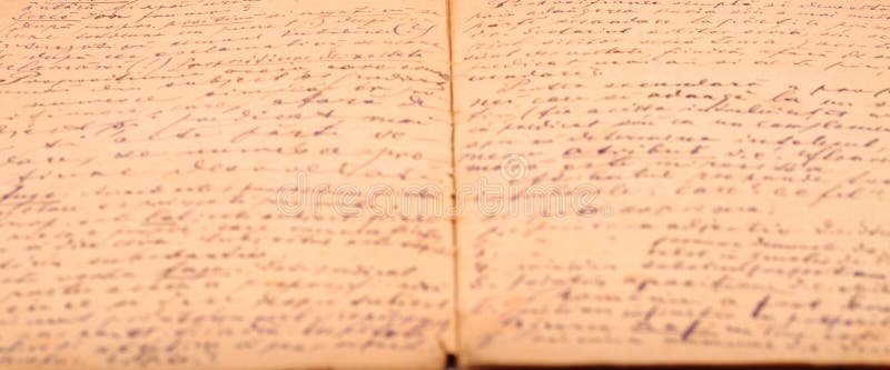 Old diary handwritten stock photo. Image of texture, written - 16513318