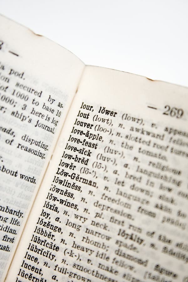 Old Dictionary Series stock photo. Image of sensualism - 832606