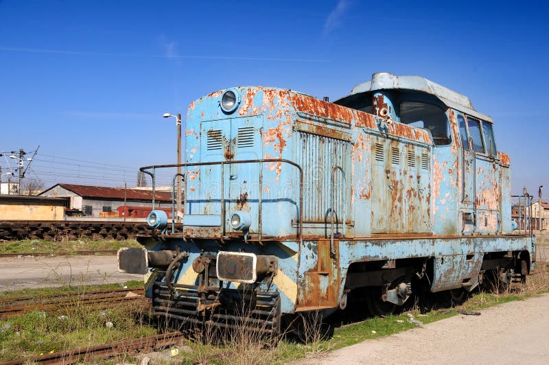 Old Diesel Locomotive Picture. Image: 124498