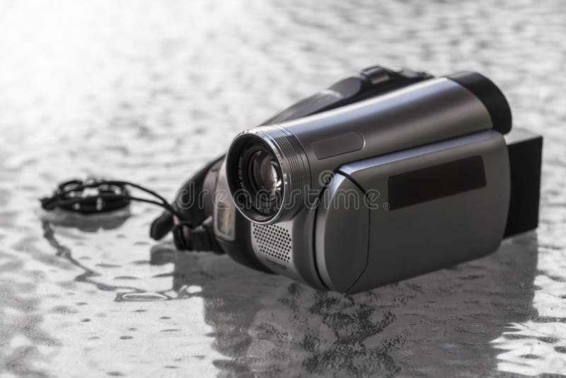 Old digital camcorder stock image. Image of mobility - 60845057