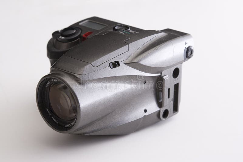 Old digital camera stock image. Image of optical, equipment - 12838059