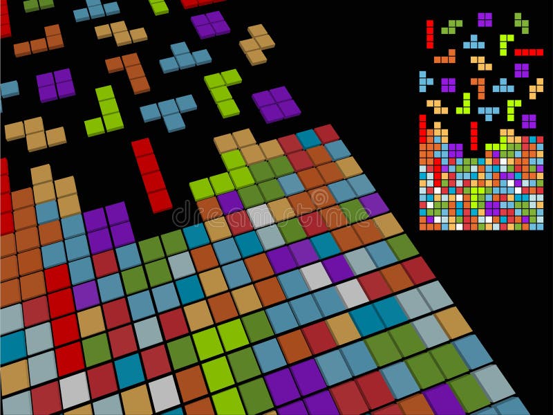 Old digital game stock vector. Illustration of spaces - 8432027