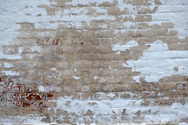 Wall almost crumbling down stock photo. Image of message - 108259400