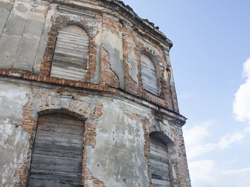 Old dilapidated building stock photo. Image of collapse - 113488144 Old dilapidated building stock photo. Image of collapse - 113488144