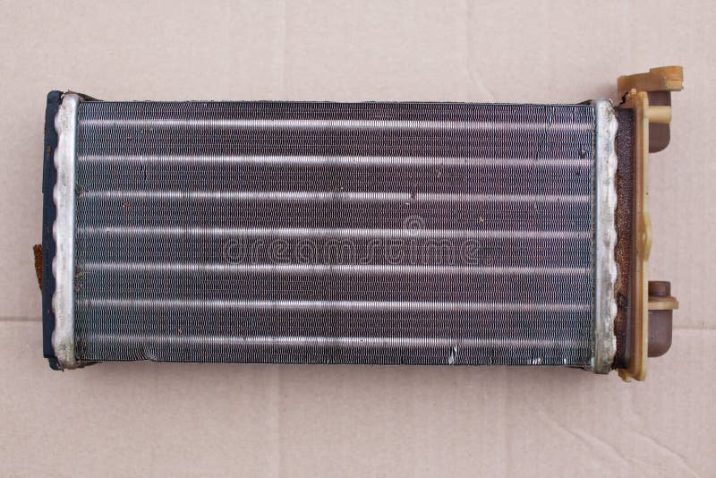 Old dirty car radiator stock photo. Image of technical - 49096222
