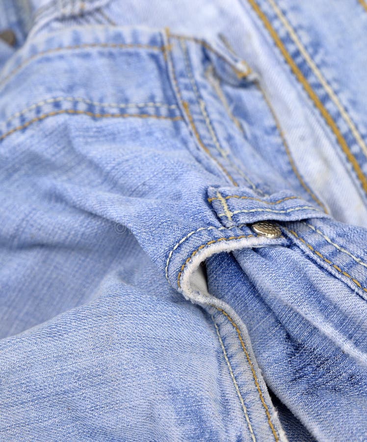 Old and dirty blue jeans. stock image. Image of casual - 85970297