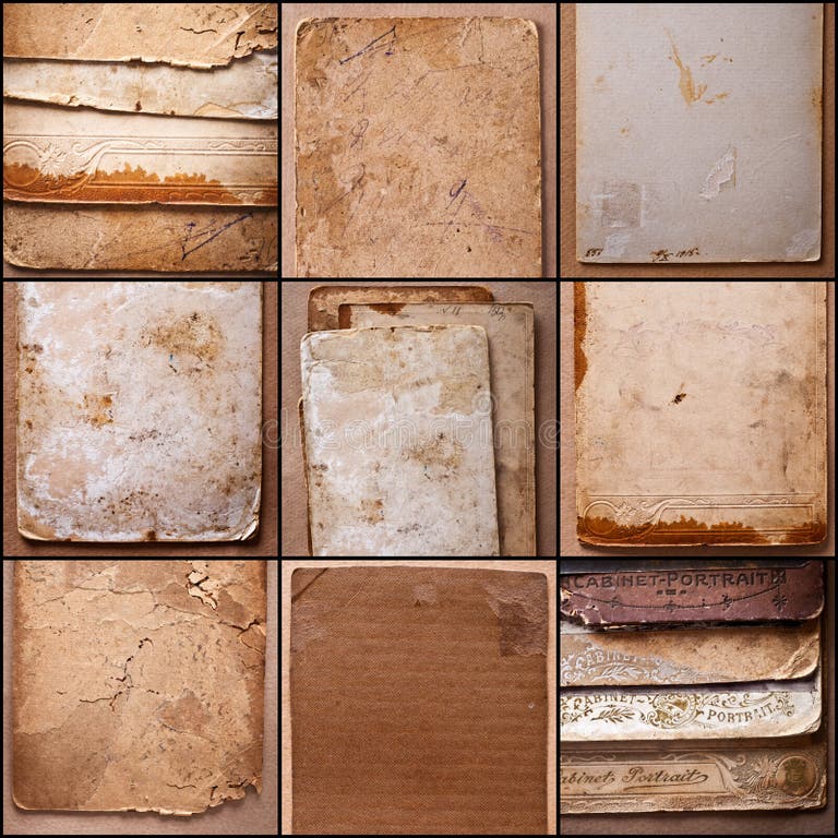 Old, dirty cardboard stock photo. Image of damaged, frame - 19010082