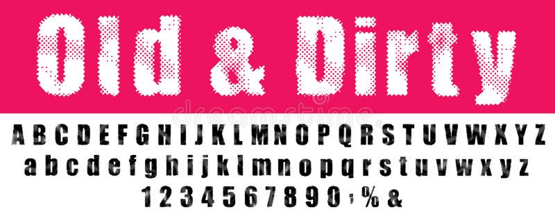 Old and dirty stock vector. Illustration of character - 349884801