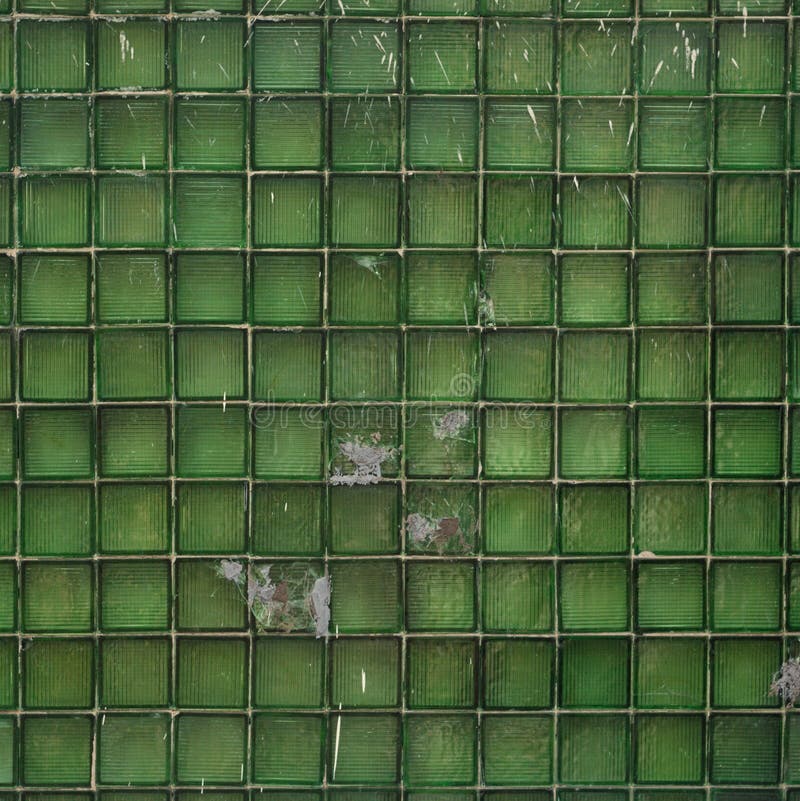 Old dirty glass blocks stock photo. Image of grid, factory - 182756292
