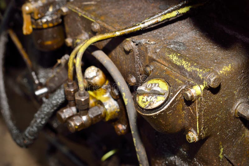 Old dirty motor engine stock photo. Image of alloy, grunge - 63327250