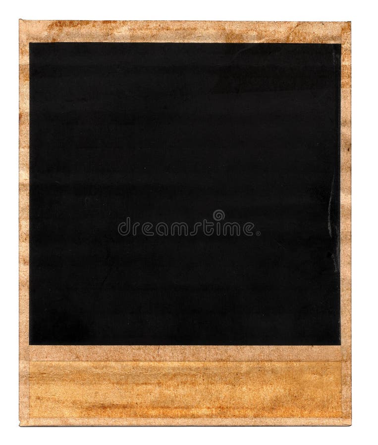 Old dirty photo frame stock photo. Image of frame, empty - 45041708