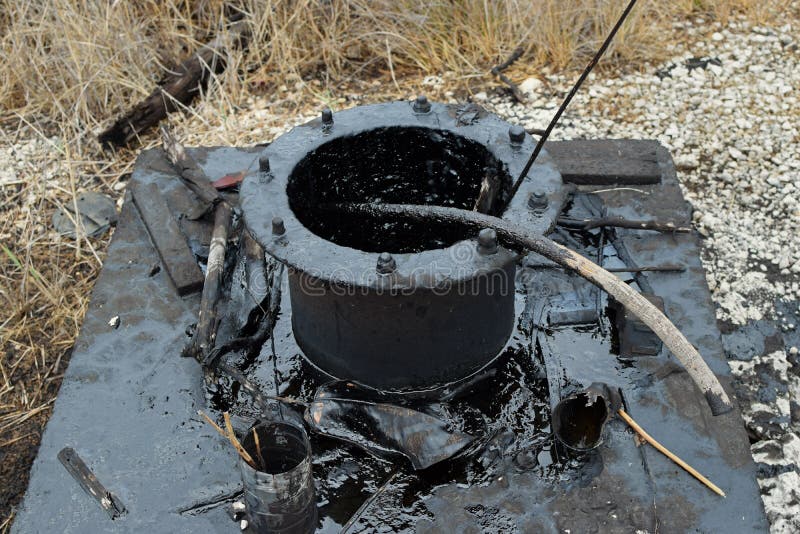 Tar pump stock photo. Image of natural, material, bitumen - 102939970