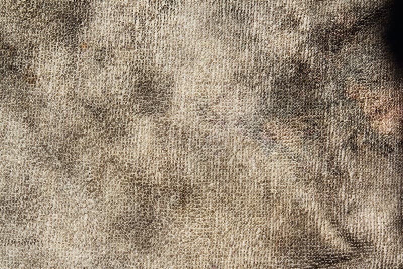 Texture of Fabric and Have Dirt Stain in Close Up Picture. Stock Image ...