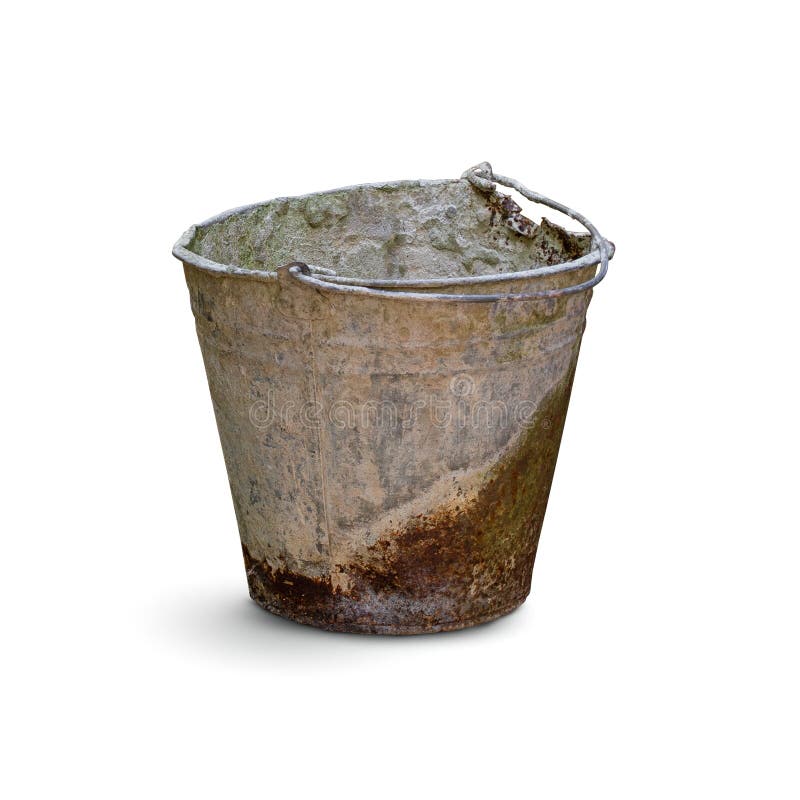 Rusty bucket stock image. Image of background, paint - 29278363