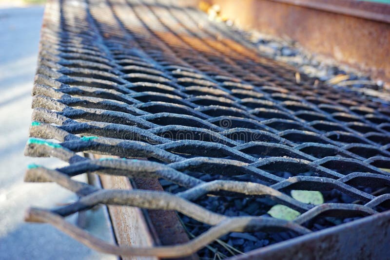 Old,dirty and rusty grill stock image. Image of cleaning - 62888459