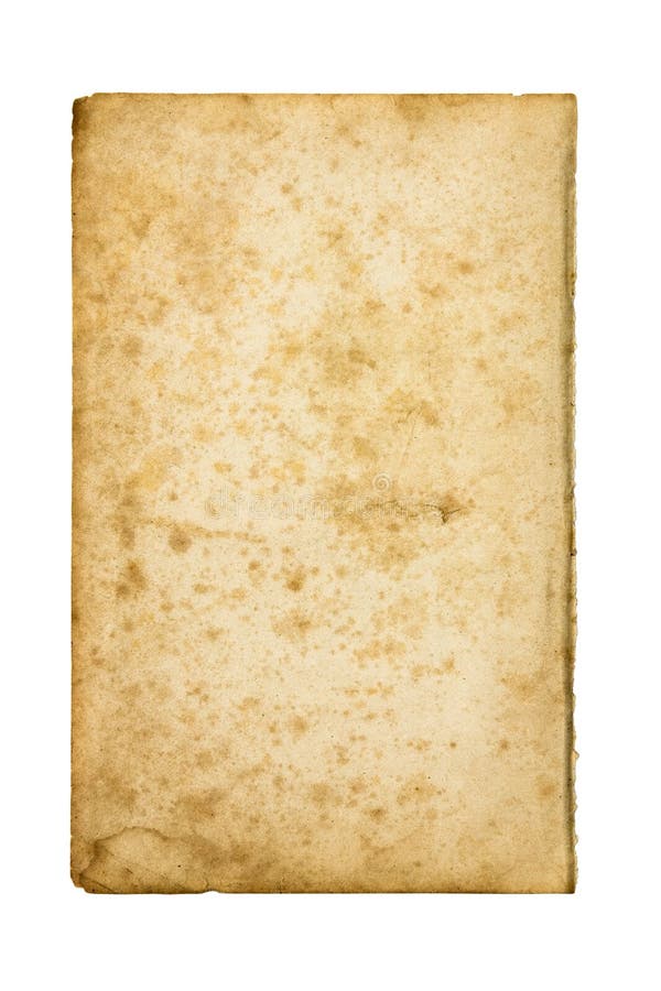 Old And Dirty Sheet Of Paper Stock Photo - Image of cutting, blank: 6739818