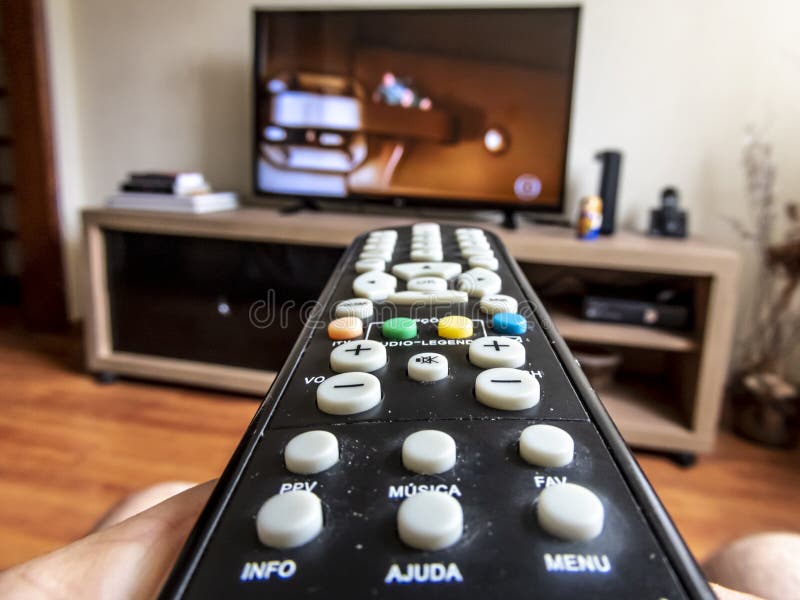 Old and Dirty Tv Remote Control Stock Photo - Image of digital ...