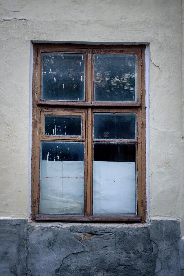 Old dirty window stock image. Image of antique, historic - 122127535